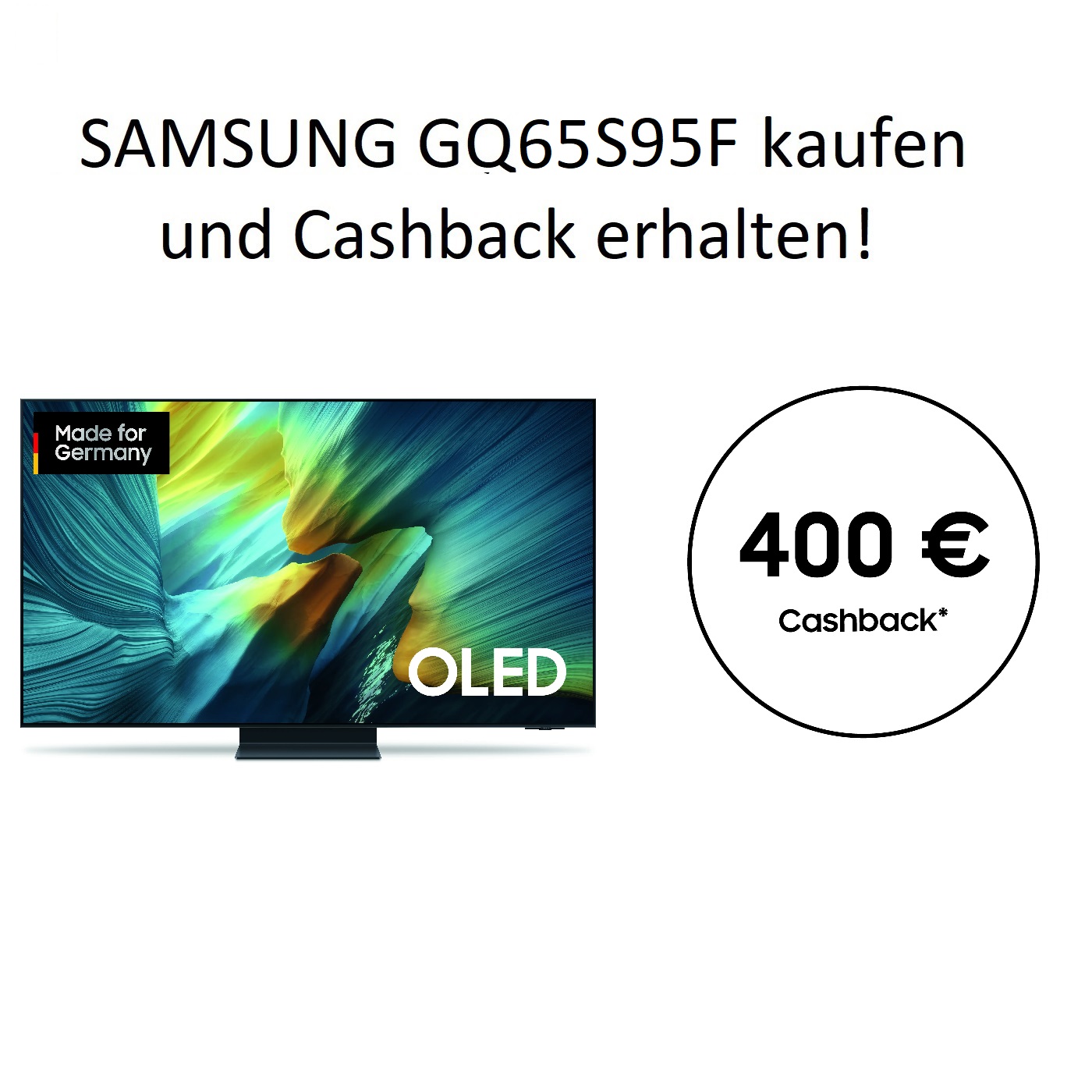 Samsung GQ65S95F (2025) - 65 Zoll 4K OLED AI Smart TV S95F
